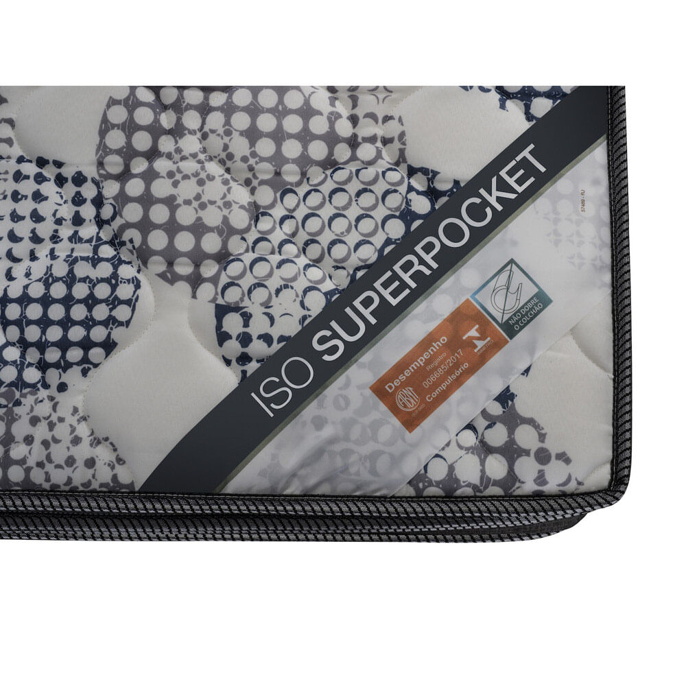 Colchão Iso Superpocket (88x188x25) - Molas Superpocket (ensacadas ...